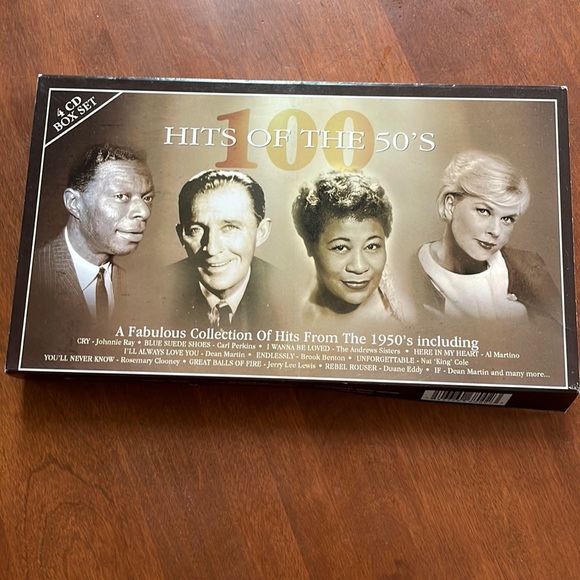 Media | Set Of 4 Cds 10 Hits Of The 50s | Poshmark